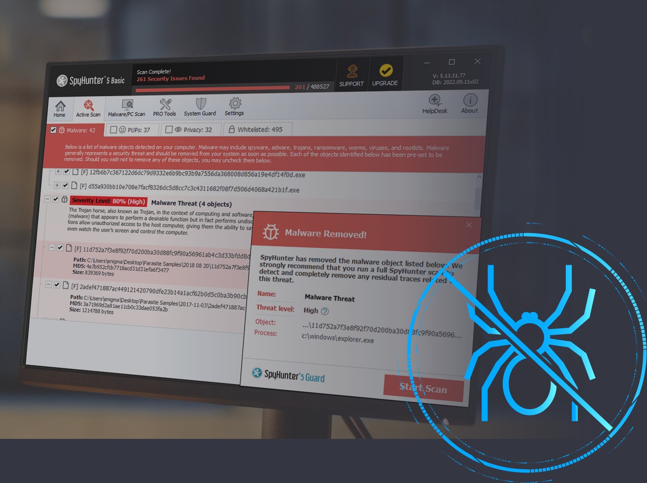 SpyHunter - A Powerful Malware Detection & Removal Tool
